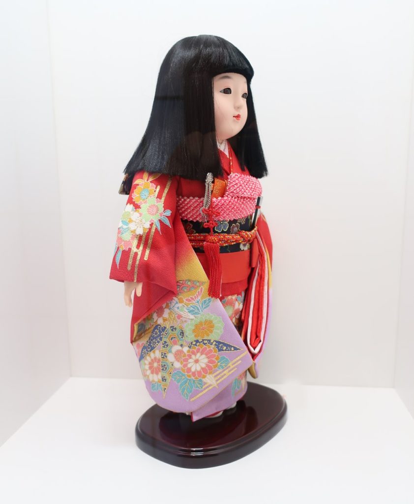 Japanese traditional Ichimatsu doll Standing - Dolls Museum Shop
