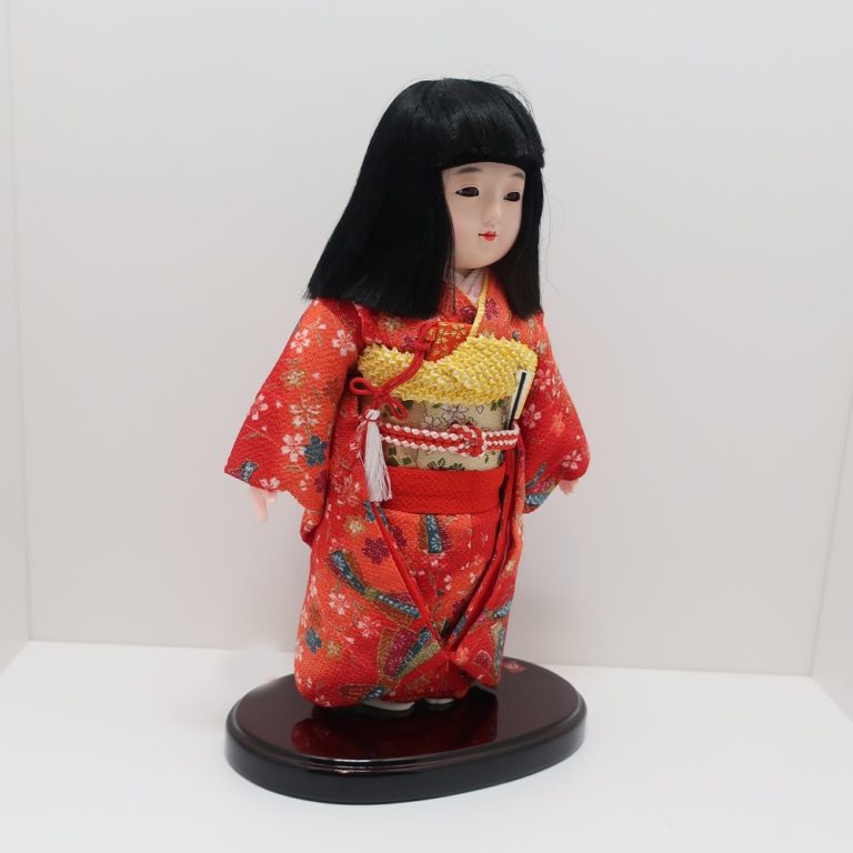 Japanese traditional Ichimatsu doll Standing - Dolls Museum Shop